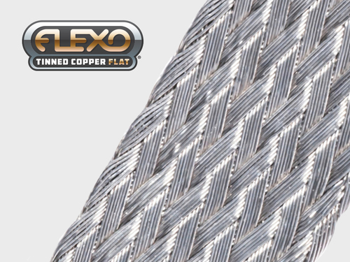 Flexo® Tinned Copper Flat - Metal and Shielding